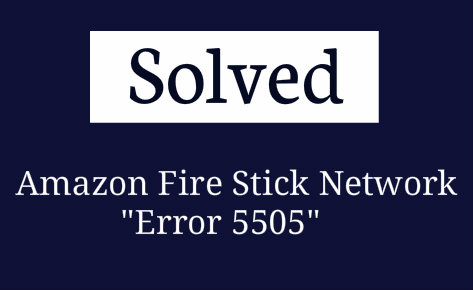Hoe Amazon Fire Stick-foutcode 5505 te repareren? – Service